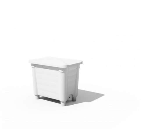 Bac de stockage EASYBAC avec pieds – 325 litres - EMP Rotomoulage