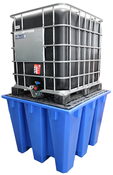 Bac de rétention 1 IBC - 1100 L - DIBt - EMP Rotomoulage