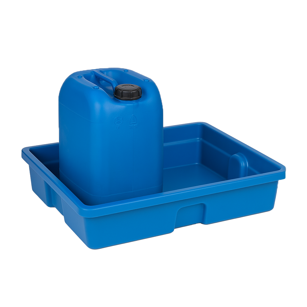 Bac de rétention pour laboratoire - 60 L - DIBt - EMP Rotomoulage